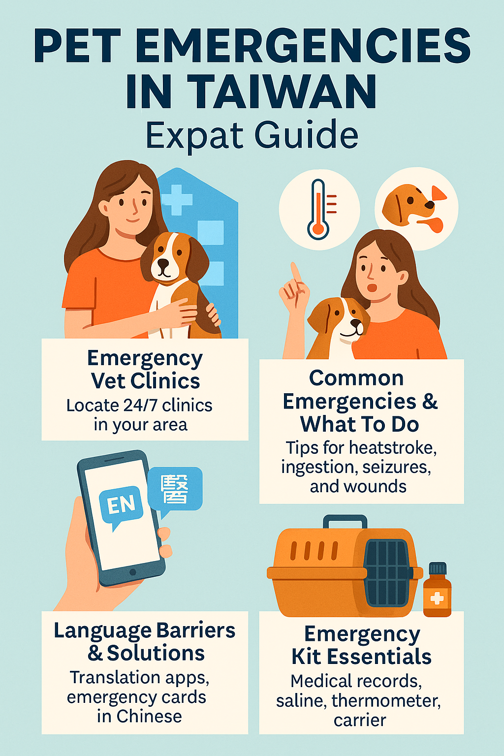 Pet Emergency Taiwan: What Expats Should Know - Fluv毛小愛｜用愛照顧每一個毛小孩
